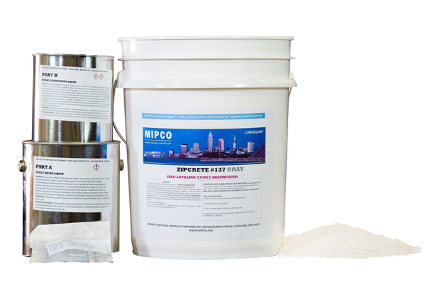 Self Leveling Epoxy Floor Topcoat and Resurfacer For Concrete Floors ...